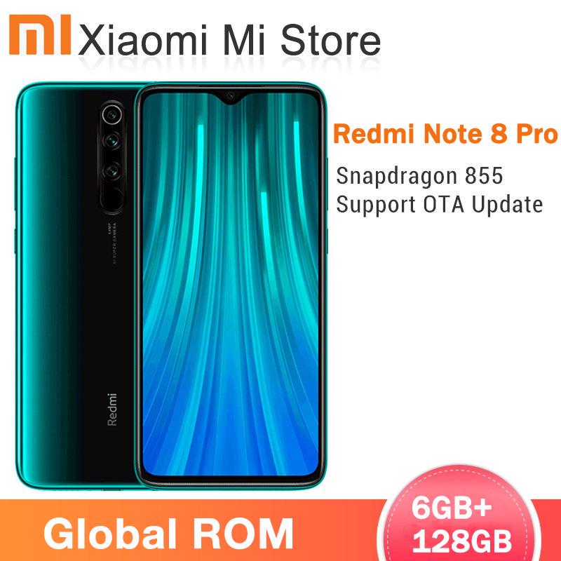 Buy Xiaomi Redmi Note 8 Pro Note8 Pro 6+128GB 4500mAh Octa-core MTK ...