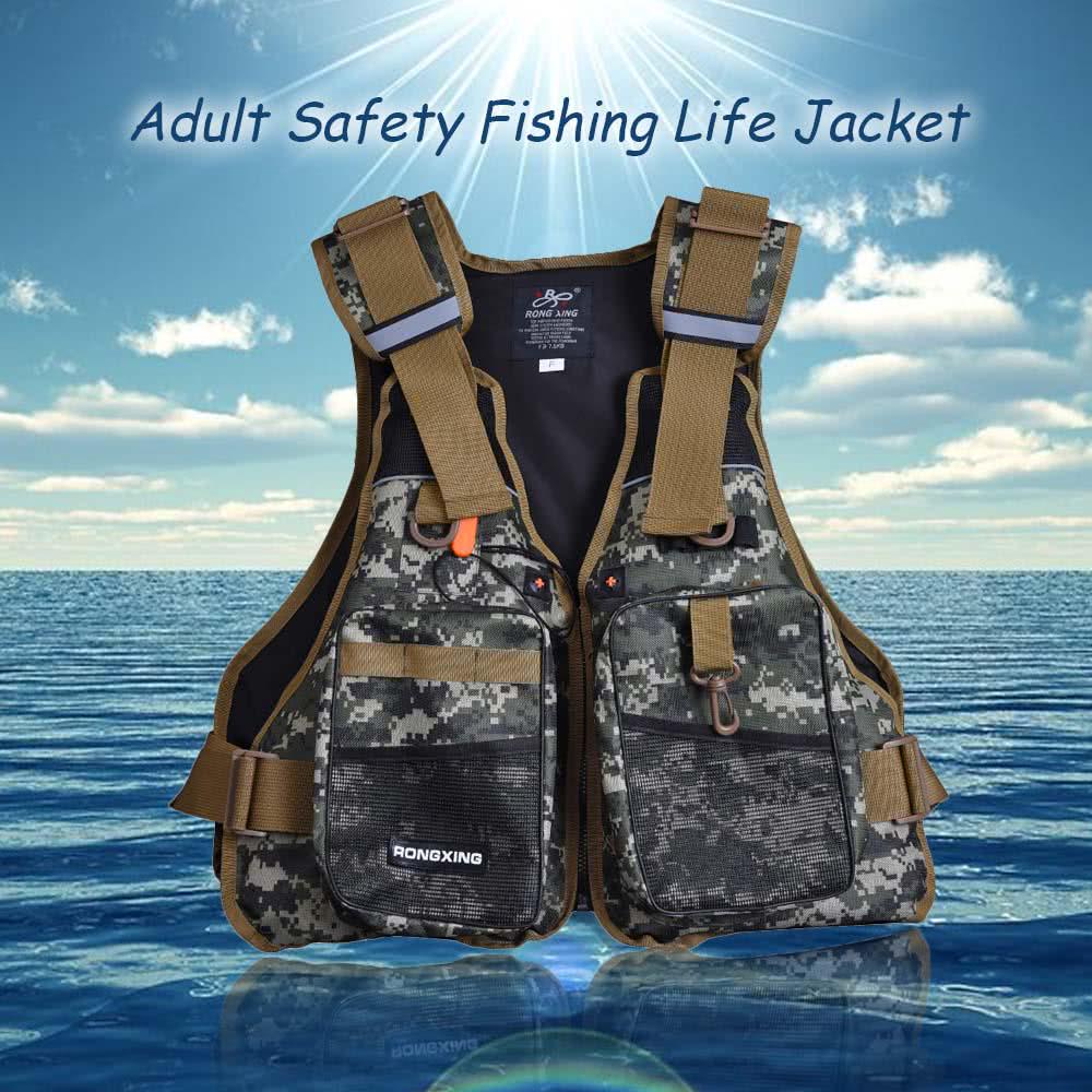 Satın alın Professional Flotation Adult Safety Life Jacket Survival ...