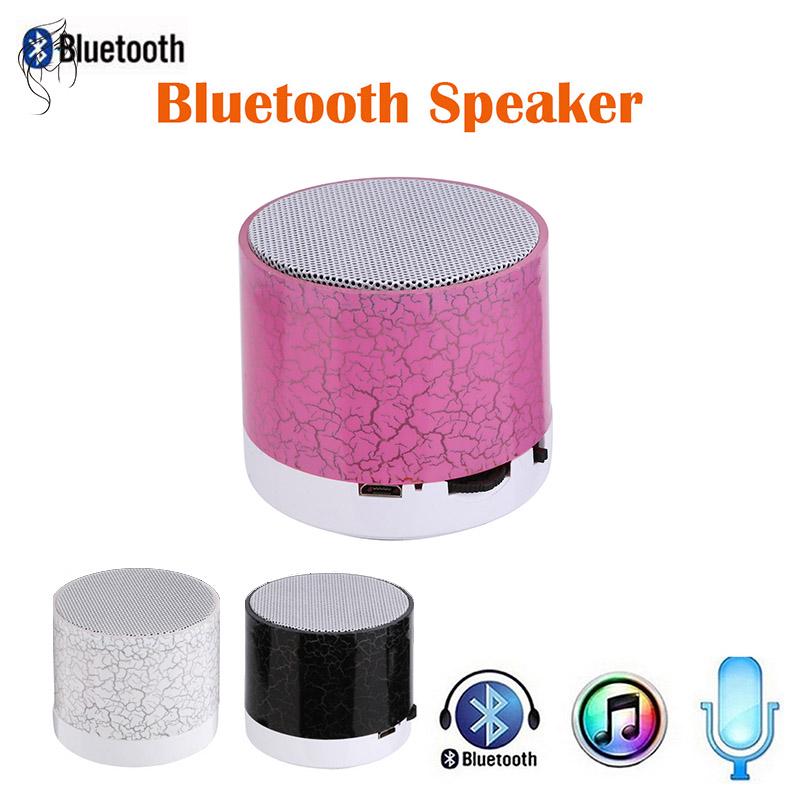 Buy Portable Mini Wireless Stereo LED Light Bluetooth Speaker SD Card ...