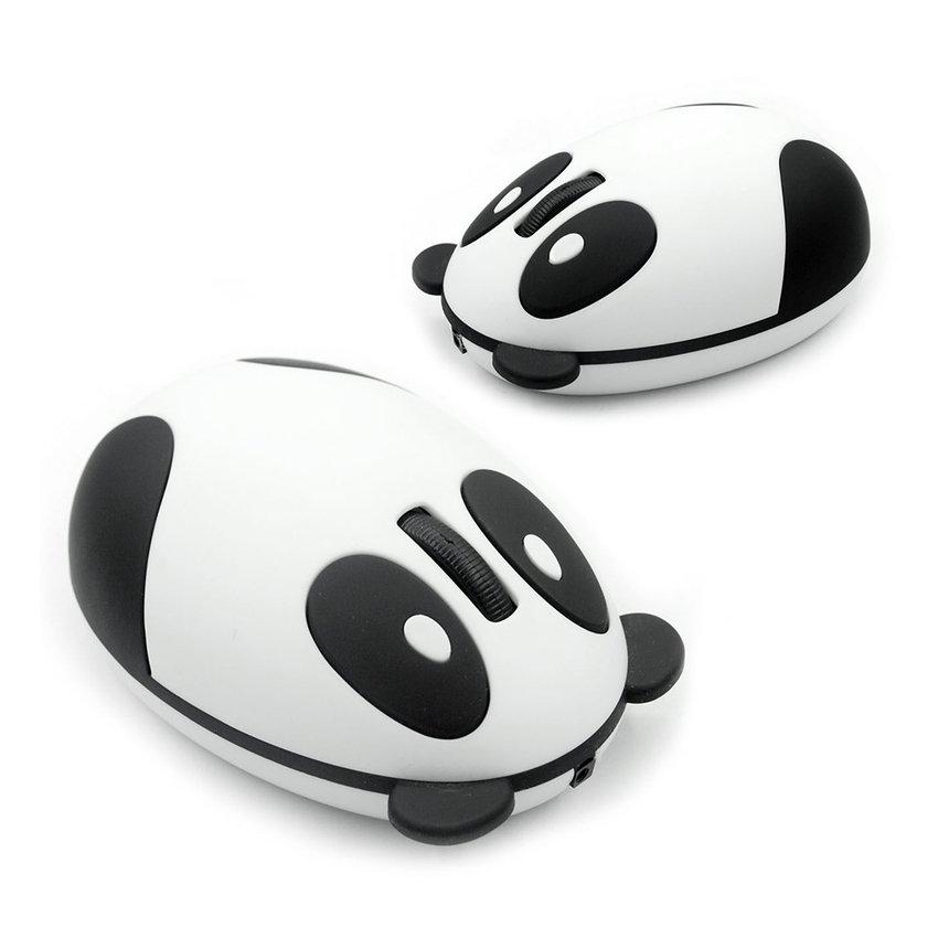 Buy Ergonomic 2.4GHz Wireless Rechargeable Optical Panda Shape Computer ...