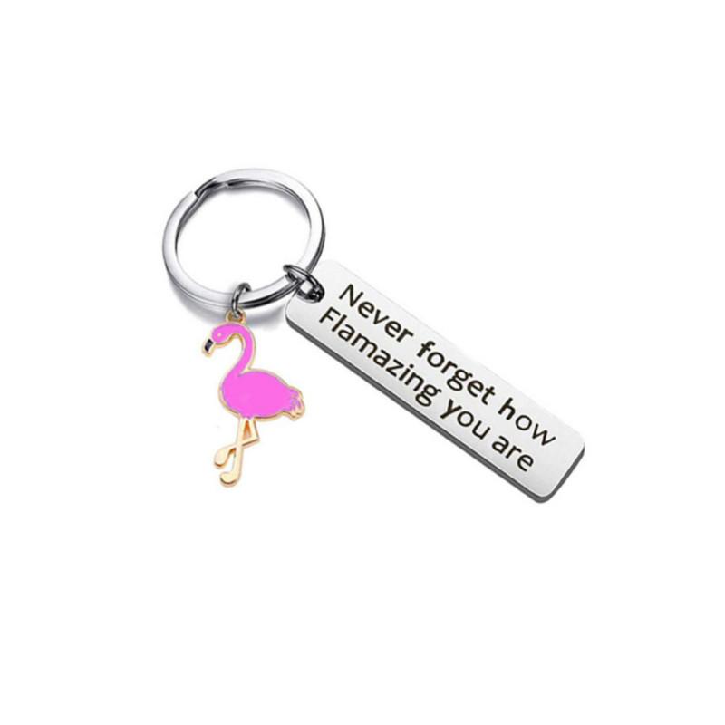 Buy Stainless Steel Keychain Keyring Personality Inspirational Gift Key ...