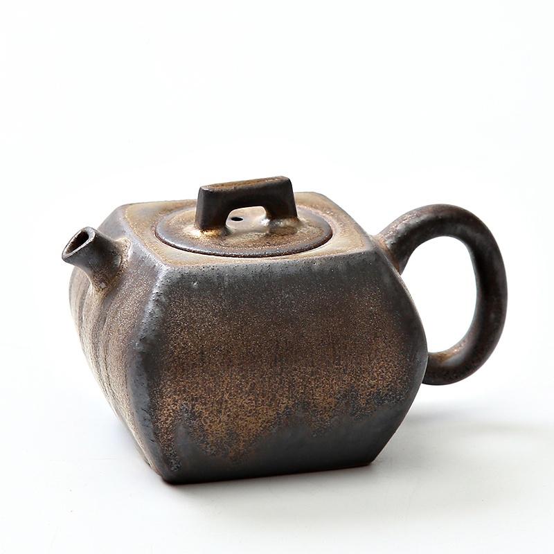 Buy 220ml Japanese Coarse Pottery Small Teapot Creative Ceramic Filter ...