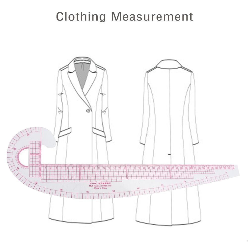 Buy Multi-Function Clothing Measurement Armholes Curve Metric Sewing ...