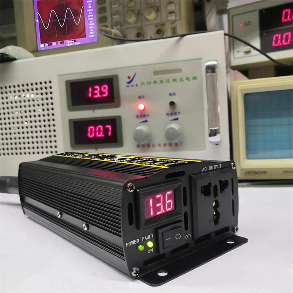 Buy 8000/10000W LCD Display Solar Power Inverter 12V 24V 48V To 110V ...