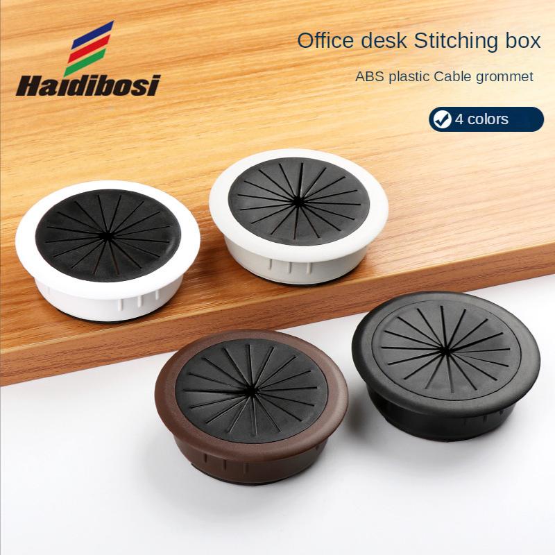 Buy ABS Plastic round 60 Wire Box Furniture Cabinet Walk Cable Grommet ...