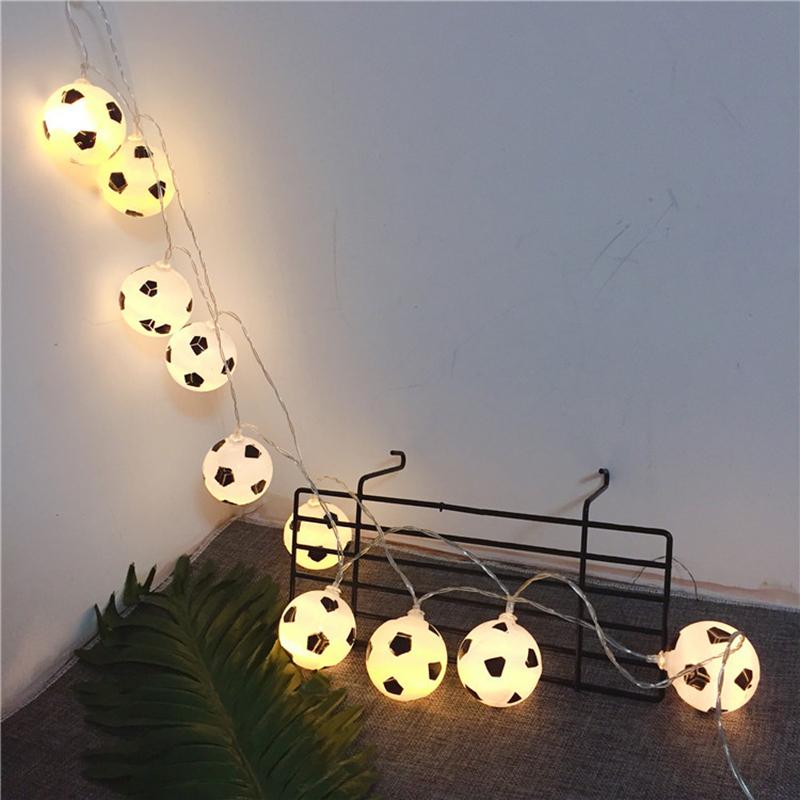 Football String Lights Fruit String Lights Led Birthday Decoration Home ...