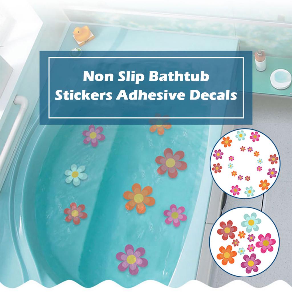 Buy Non Slip Decal Sticker Strips Bathtub 1 Set Shower Bath Tub ...