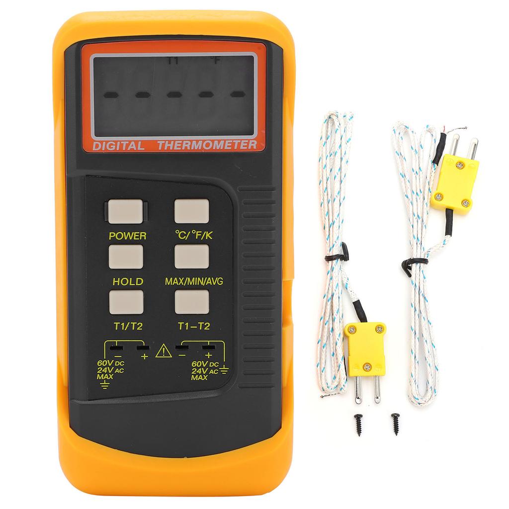 Buy DT6802 Digital Temperature Meter Dual‑Channel Thermometer for Home ...