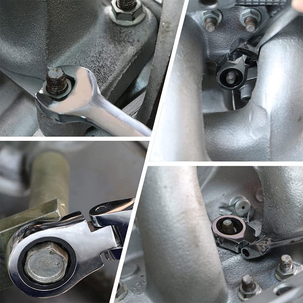 Buy Car Wrench Set Multitool Key Set Ratchets Wrench Spanner For Car ...