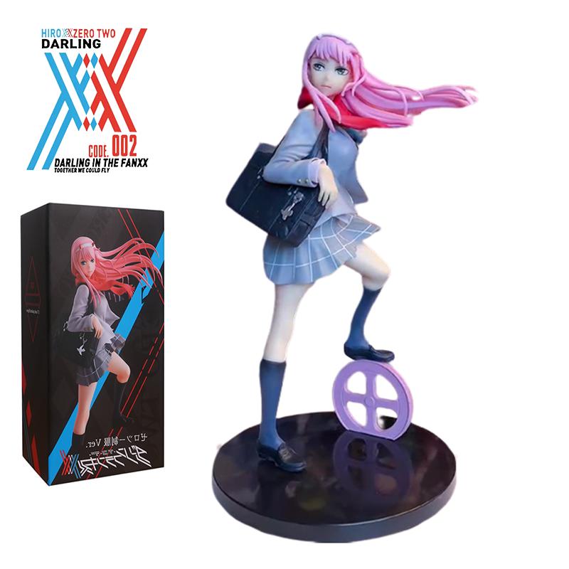Buy 02 Zero Two Figure Model Darling In The Franxx Collectible Toys ...