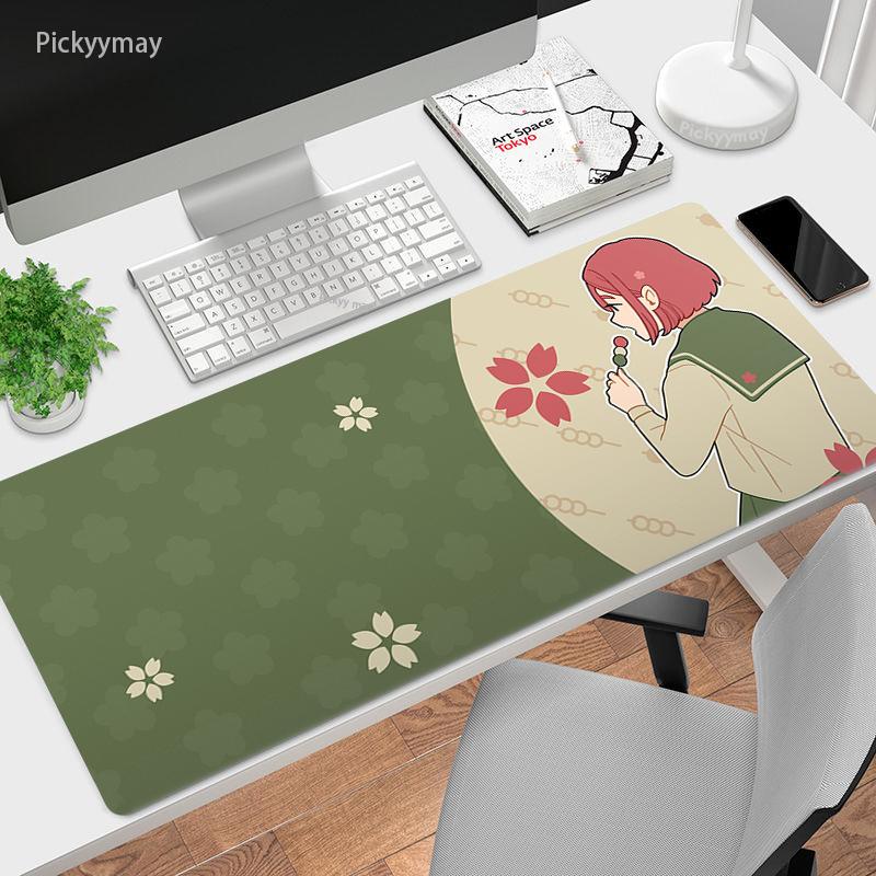 Köp Matcha Computer Mouse Pad Gaming Mousepad Kawaii Large MouseMat ...