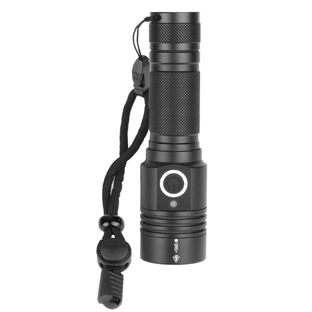 Buy IP44 Waterproof 1500lm XHP50LED Flashlights 4 Modes Pocket Glare ...