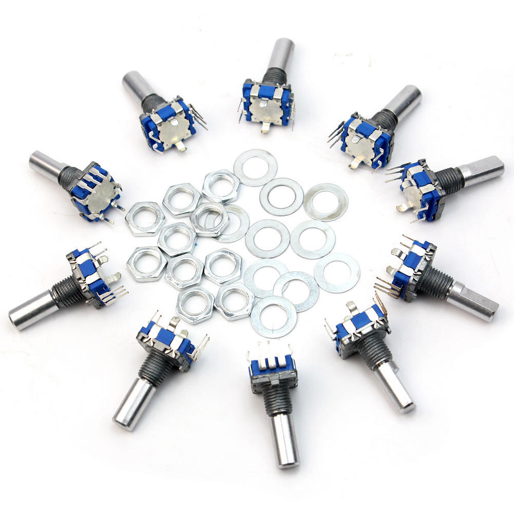 Rotary Encoder Push Button Switch Keyswitch+Gasket+Nut Gray Code Output ...