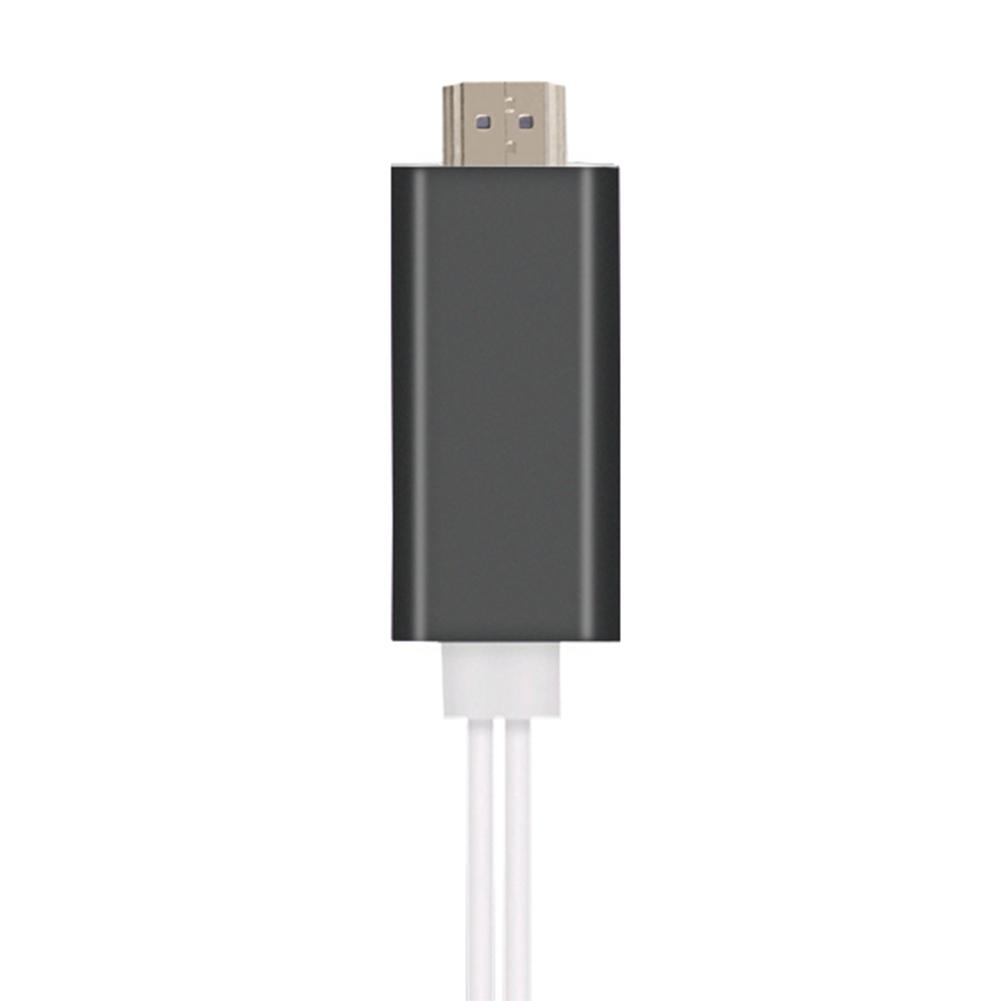 Wired Display Dongle Receiver Type C Micro USB To HDMI Adapter Cable ...
