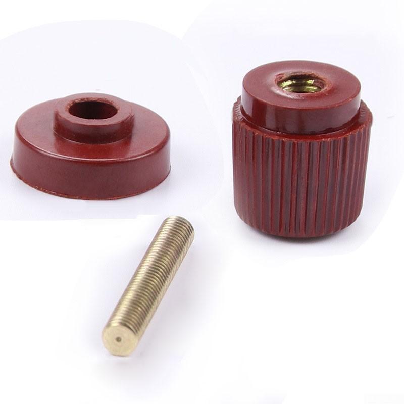 Buy 2pc 6mm Stud Remote Jumper Battery Terminals Junction Charging Post ...