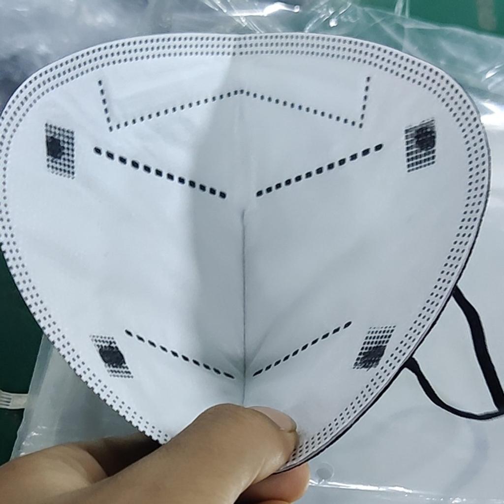50pcs 5-layer Protective Face Mask Respiratory Dustproof Antibacterial ...