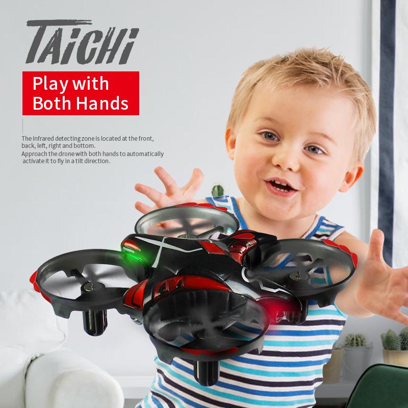 Buy Upgrade Mini Drone Gesture Control Pocket Helicopter RC Quadcopter ...