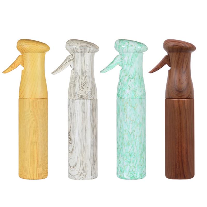 Buy 250ml Wood Color Refillable Hairdressing Spray Bottle Barber Mist ...
