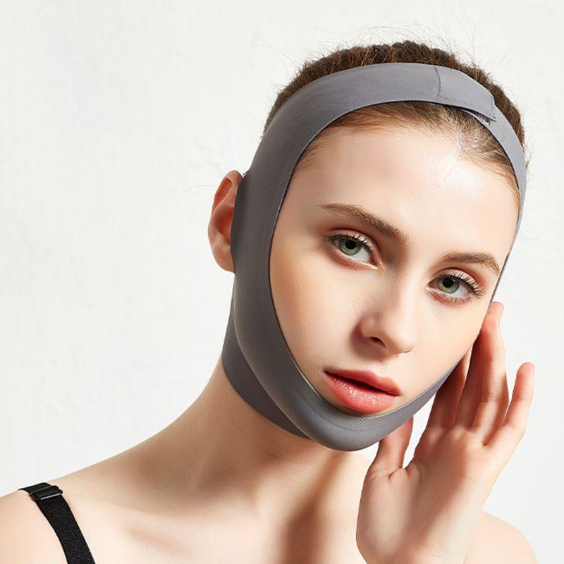 Buy Sleep Face Shaper Seamless Face-lift Bondage Band V Face Correction ...