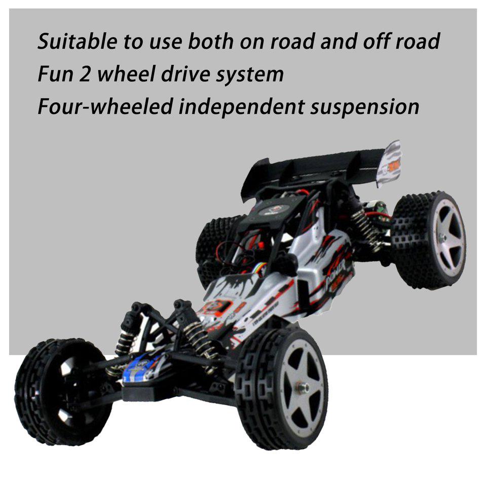 Blue 40KM/H 1:12 2WD Electric RC Off Road Buggy 2.4GHz for Wltoys L959 ...