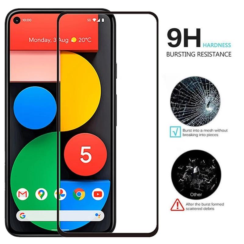 Satın alın Full Cover Tempered Glass For Google Pixel 5 4 3 Pixel 4a 3a ...