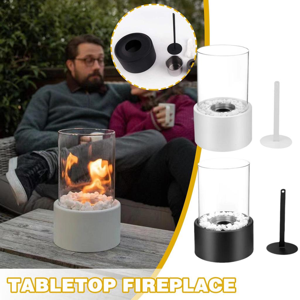 Mini Ethanol Fireplace Portable Bioethanol Fireplace Bowl Home Pit ...