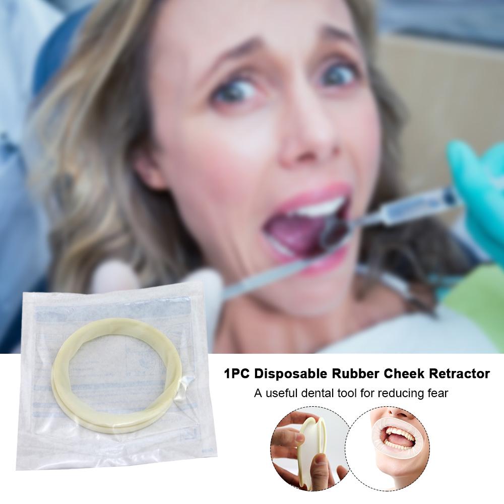 Buy 1PC Disposable Rubber Cheek Retractor Rubber Dam & Mouth Gag Opener ...