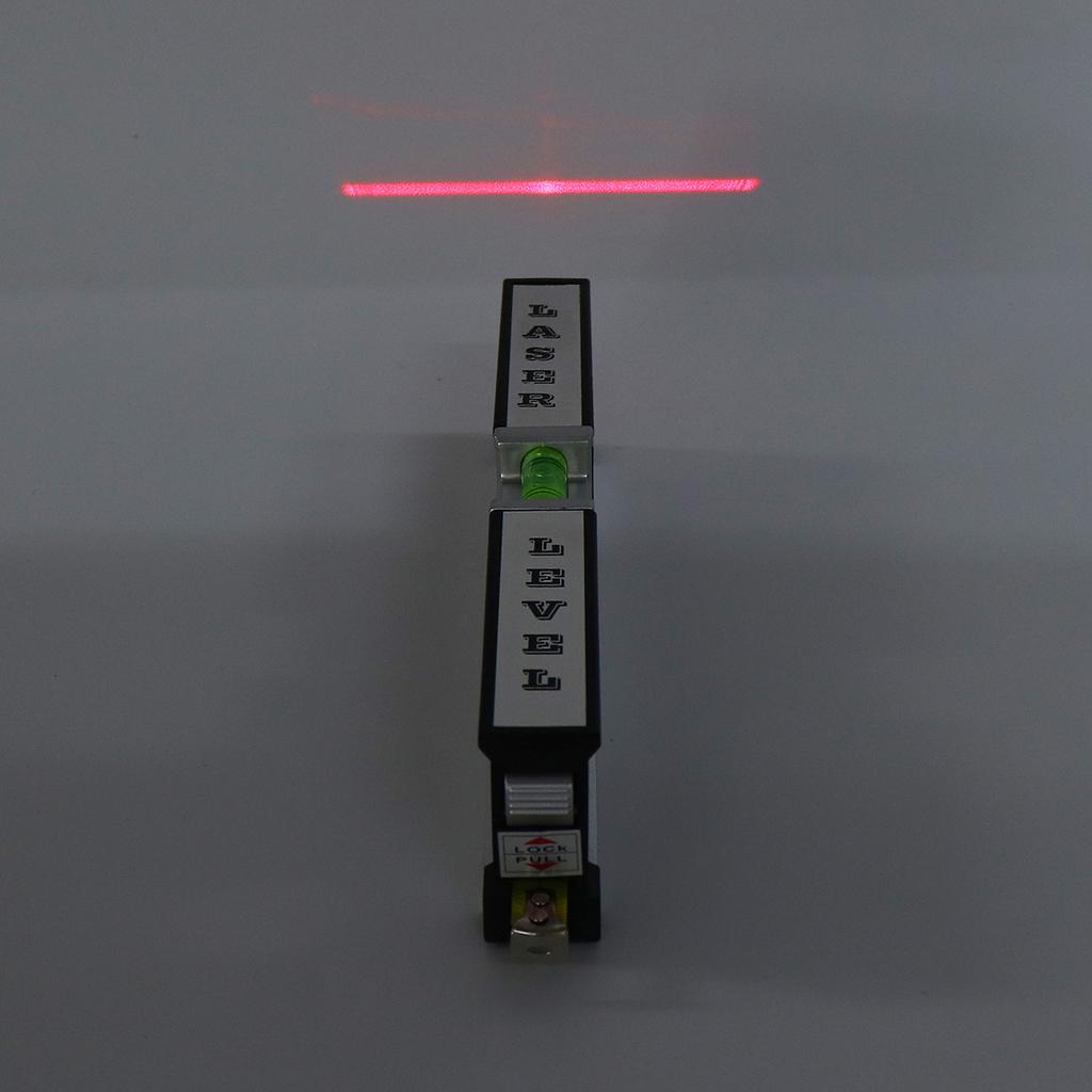 Buy Multifunctio Laser Level Horizontal Vertical Line 8FT Measure Tape ...