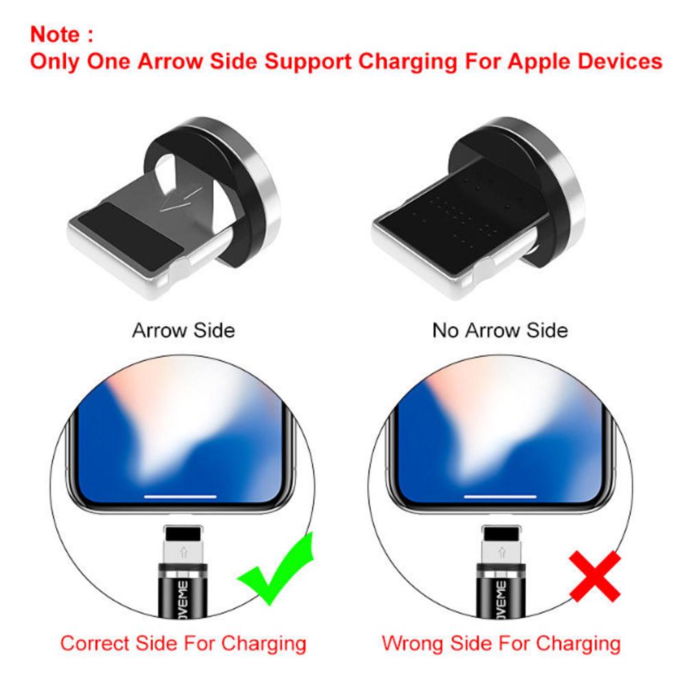 Buy USB Data Line Magnetic Iphone Android TYPE-C Nylon Light Charging ...