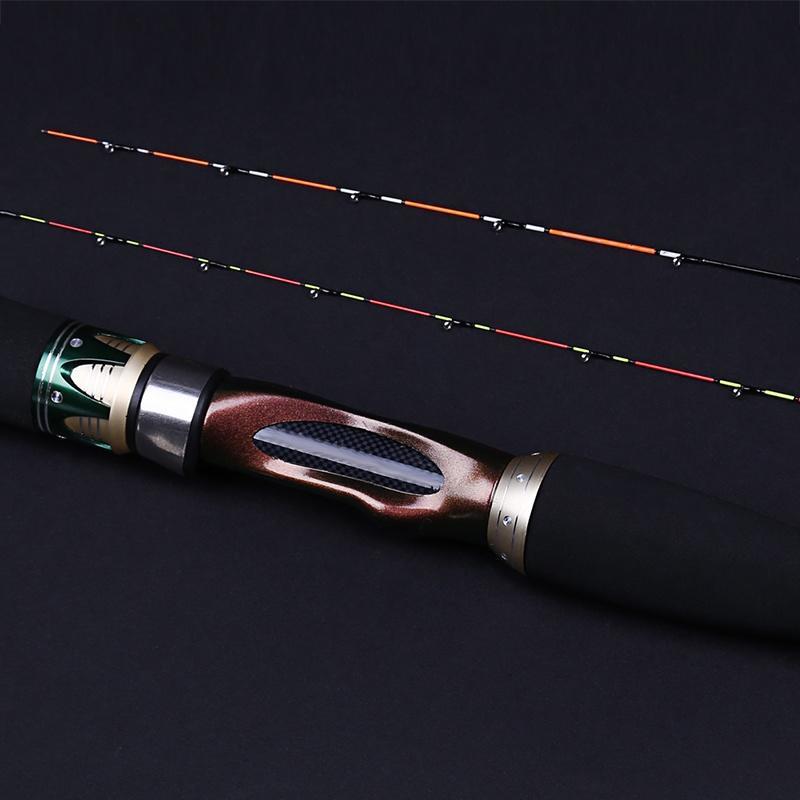 Buy 123cm Two Tips Super Light Raft Fishing Rod Portable Fiber ...