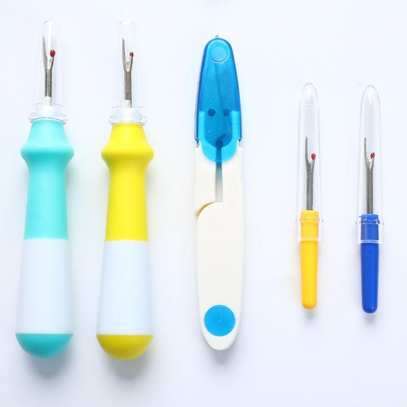 Buy 3/5Pc Sewing Seam Ripper Embroidery Thread Remover Stitch Silicone ...