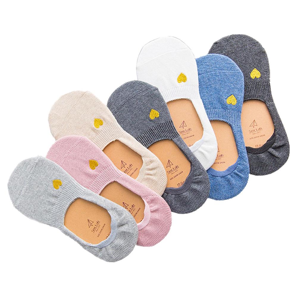 Buy 7 Pairs Low-cut Liners Socks Stealth Ship Socks for Madam Girl ...