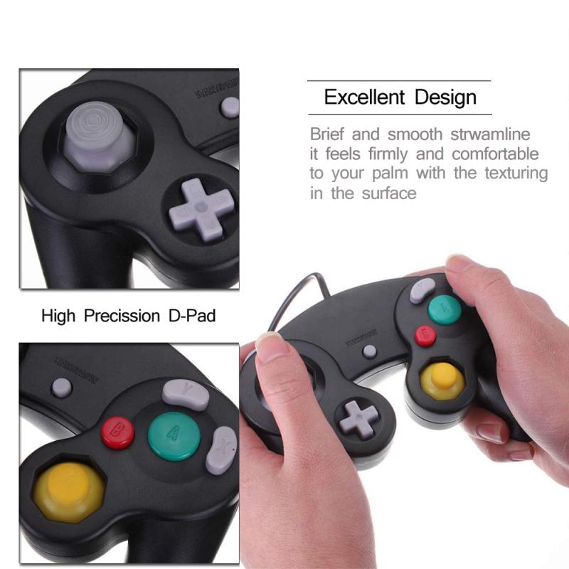 For Gamecube PC USB Wired Controller Joypad Joystick for Nintend ...
