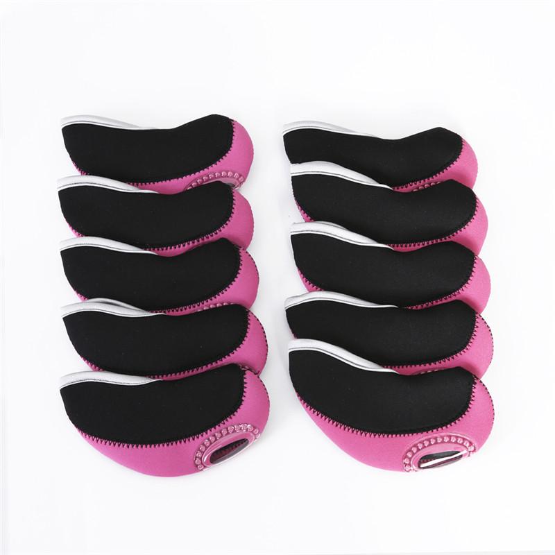 Buy 10pcs 13.3cm*5.5cm Golf Club Window Putter Cover Double Color ...