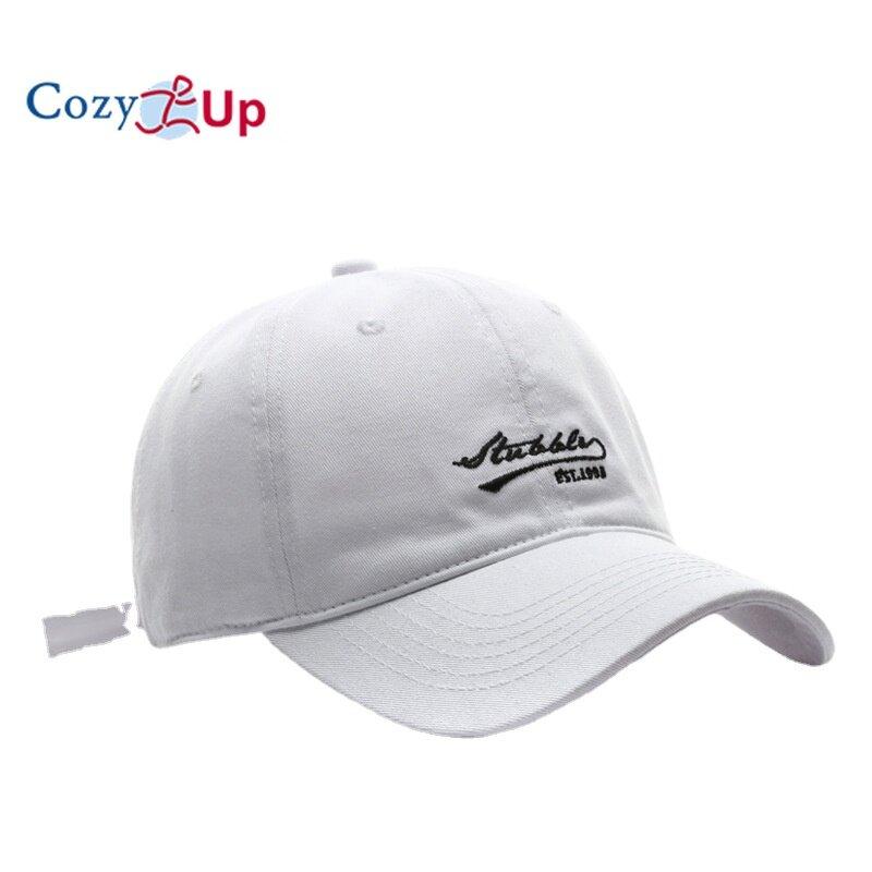Buy Cozy Up Unisex Baseball Cap Embroidered Soft Top Cotton Casual Sun ...