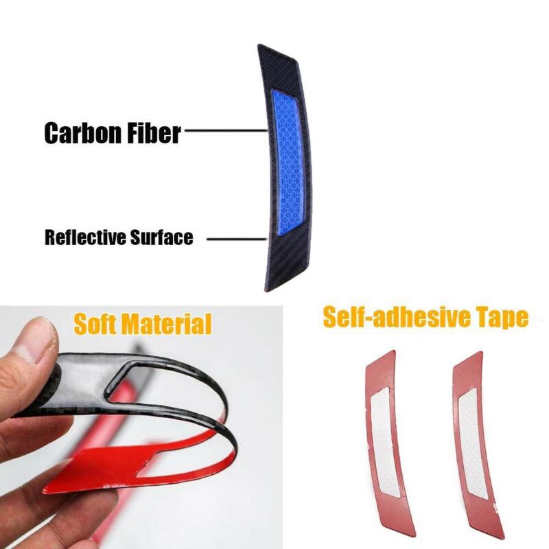 Buy 2xCar Door Edge Guard Reflective Sticker Tape Decal Safety Warning ...