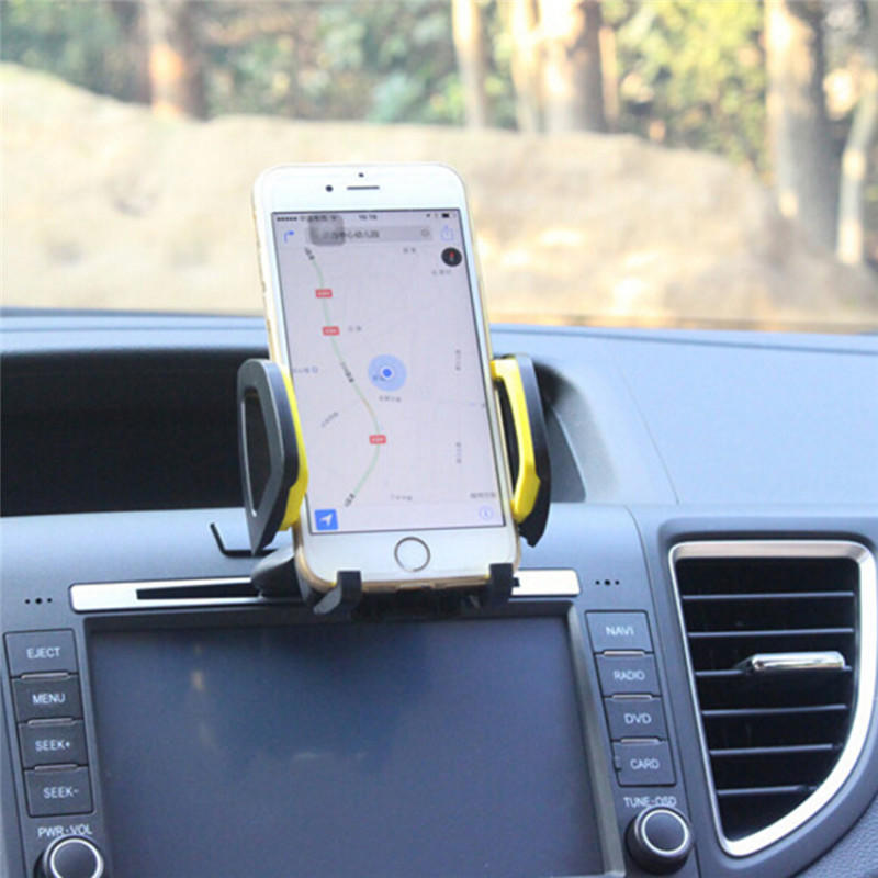 Universal Car SUV CD Slot Mobile Phone GPS Sat Nav Stand Holder Mount ...