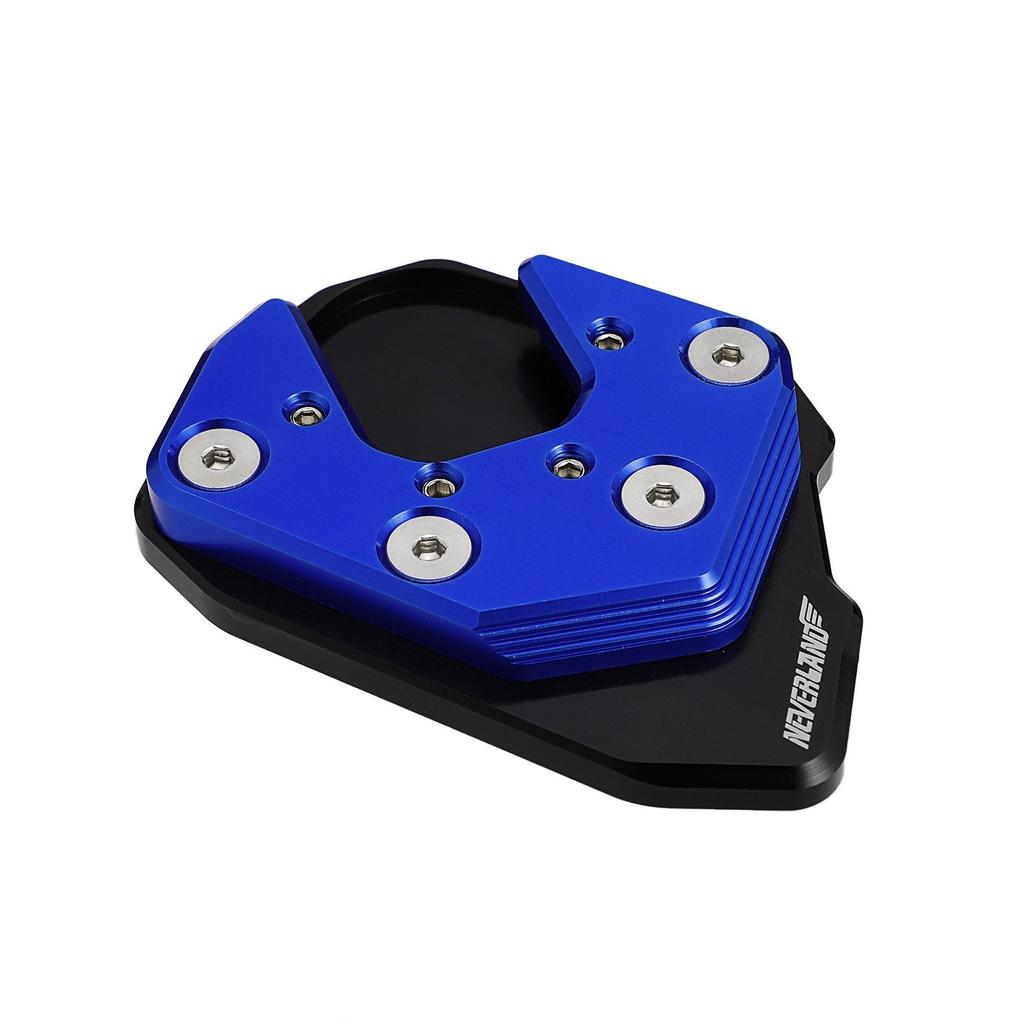 Buy CNC Aluminum Motorcycle Side Stand Pad Kickstand Extension Pad For ...