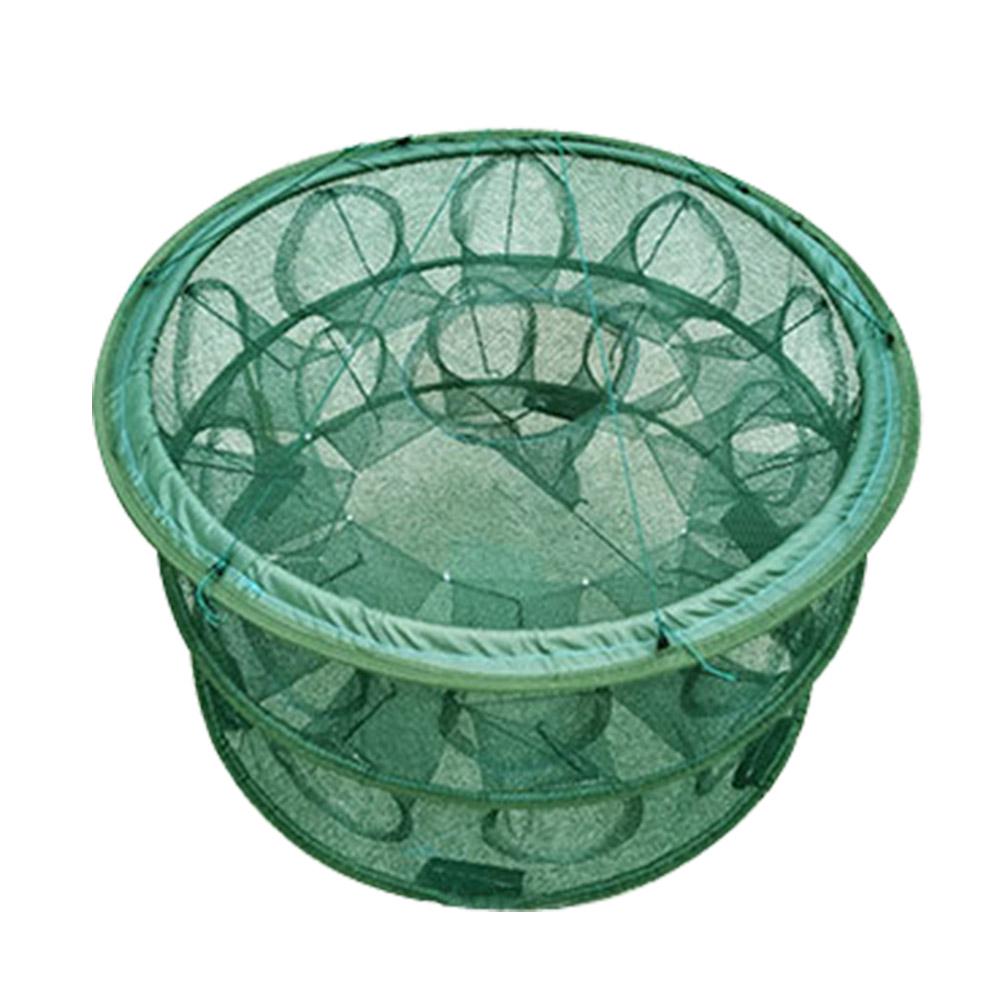 Fishing Gear Net Shrimp Cage Cage Hand Throw Automatic Folding Round ...