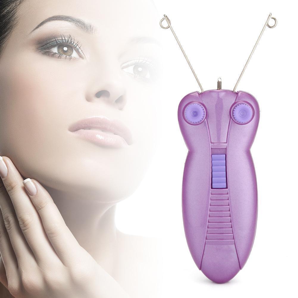 Electric Body Face Facial Hair Remover Defeatherer Cotton Thread ...