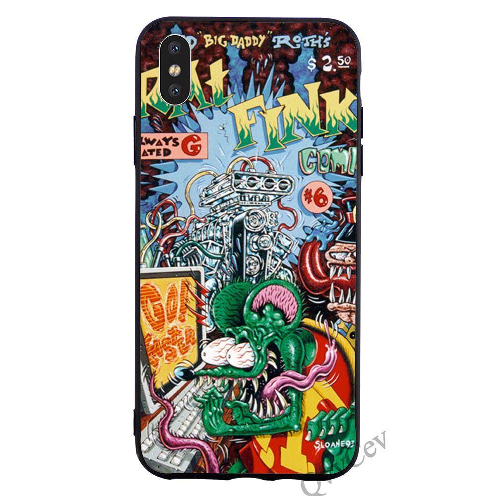 Buy Tales of the Rat Fink TPU Phone Case for Xiaomi Redmi Note 6 4X 4A ...