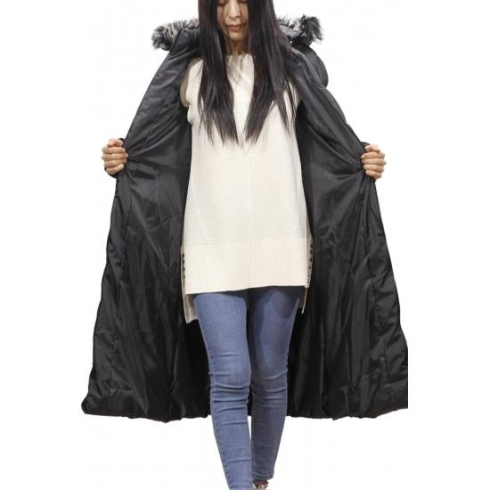 Satın alın Women's Inflatable Dense Fiber Filled Hooded Thick Winter ...