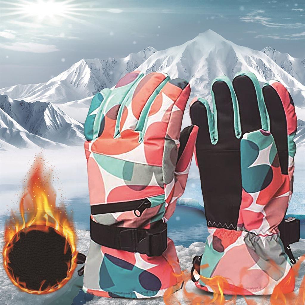 Barbarism Waterproof And Cold Proof Gloves For Men And Women Ski Gloves ...