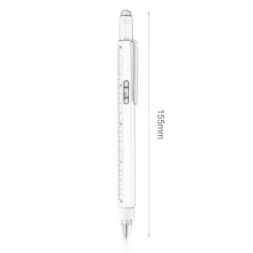 Buy ICOCO LULU Multifunction Ballpoint Pen Screwdriver Stylus Ruler ...