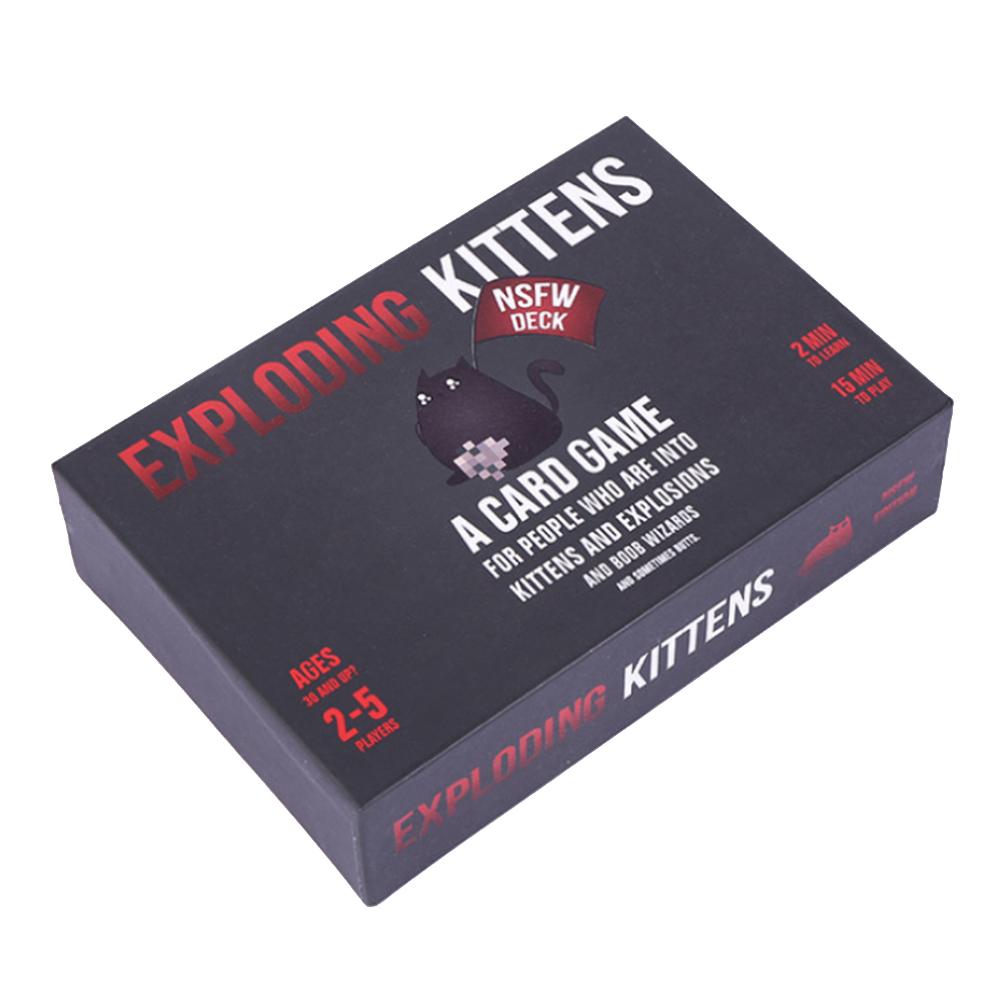 Buy Board Game Card Exploding Kitten Card Game Adult Leisure Party ...