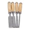 Buy 4pcs / Set Home Wood Carving Gouge Chisel Woodworking Tools Handle ...