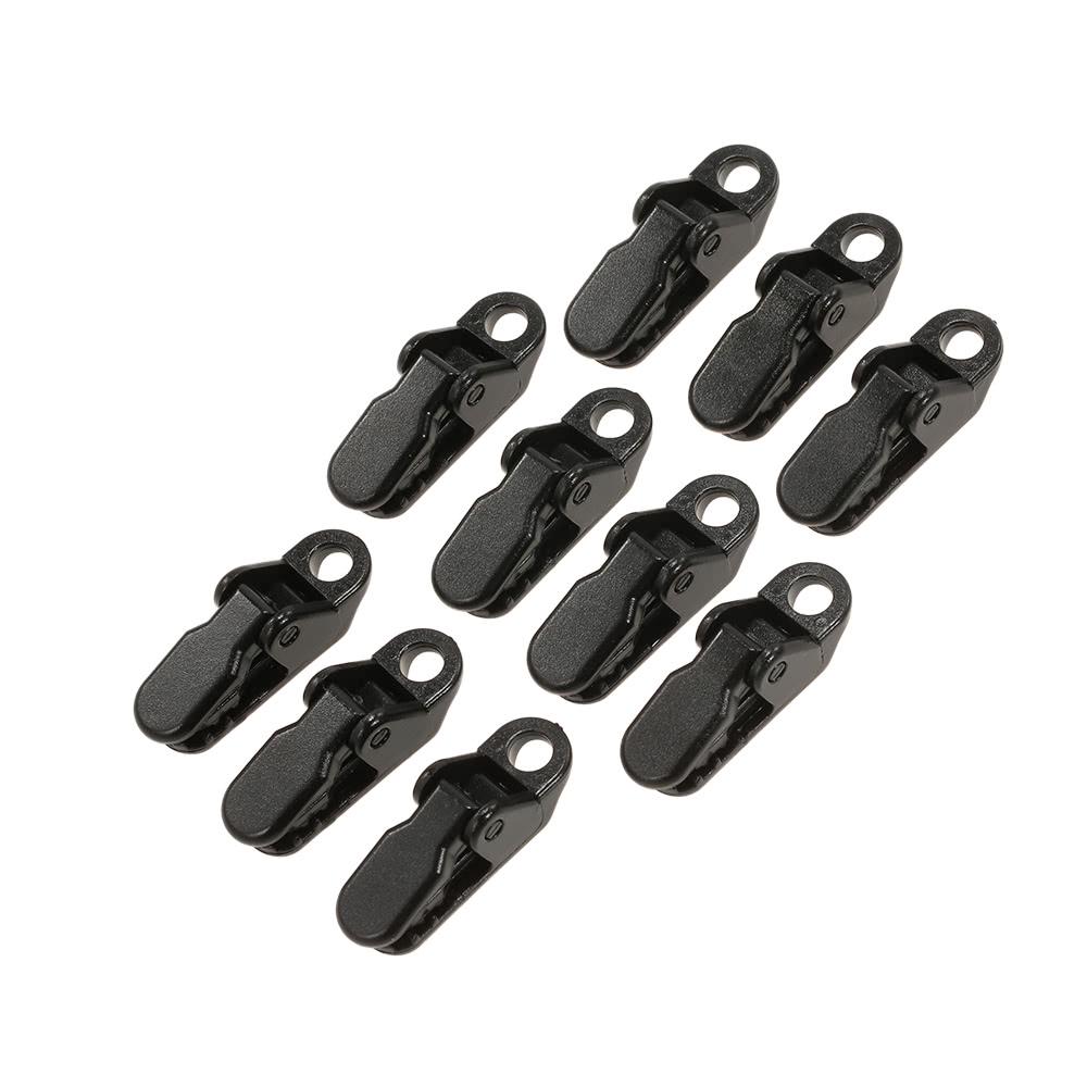 10Pcs DIY Tarp Clamp Awning Tent Canopy Clamp Clip Snap Canvas Anchor ...