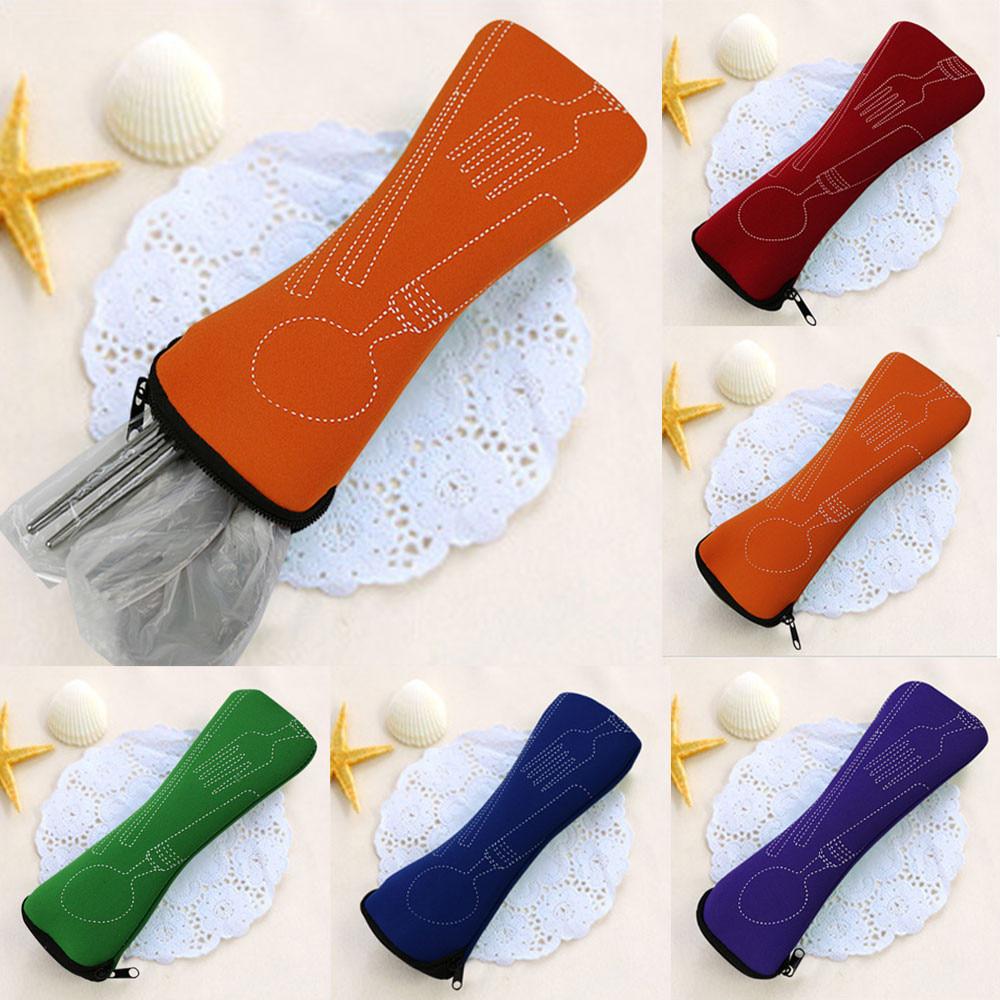 Buy Portable Tableware Dinnerware Bags Travel Camping Bag Cutlery Set ...