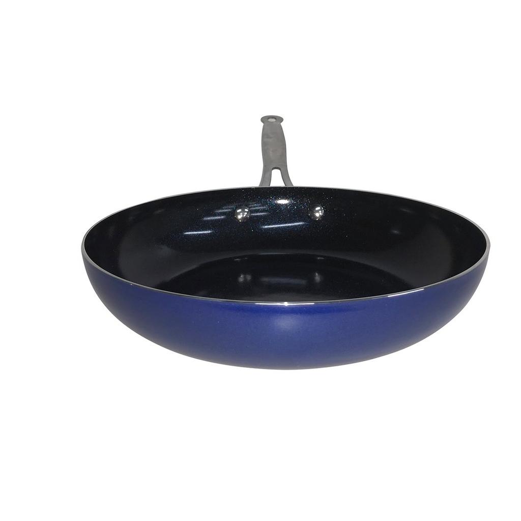 KC Blue Diamond Non-Stick Pan Enhanced Diamond Ceramic Pan Reinforced ...