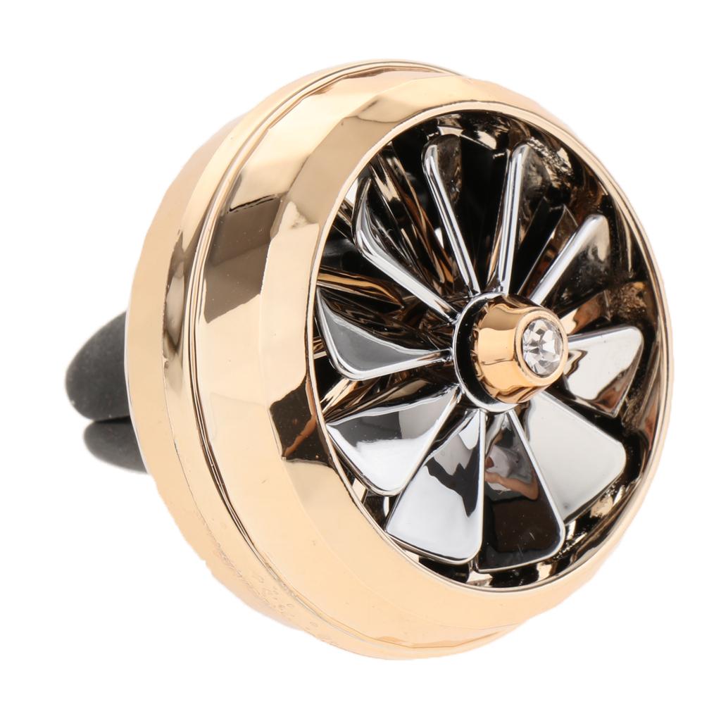 Buy Perfume Aromatherapy Car Mini Fan Air Freshener for Vent Outlet ...